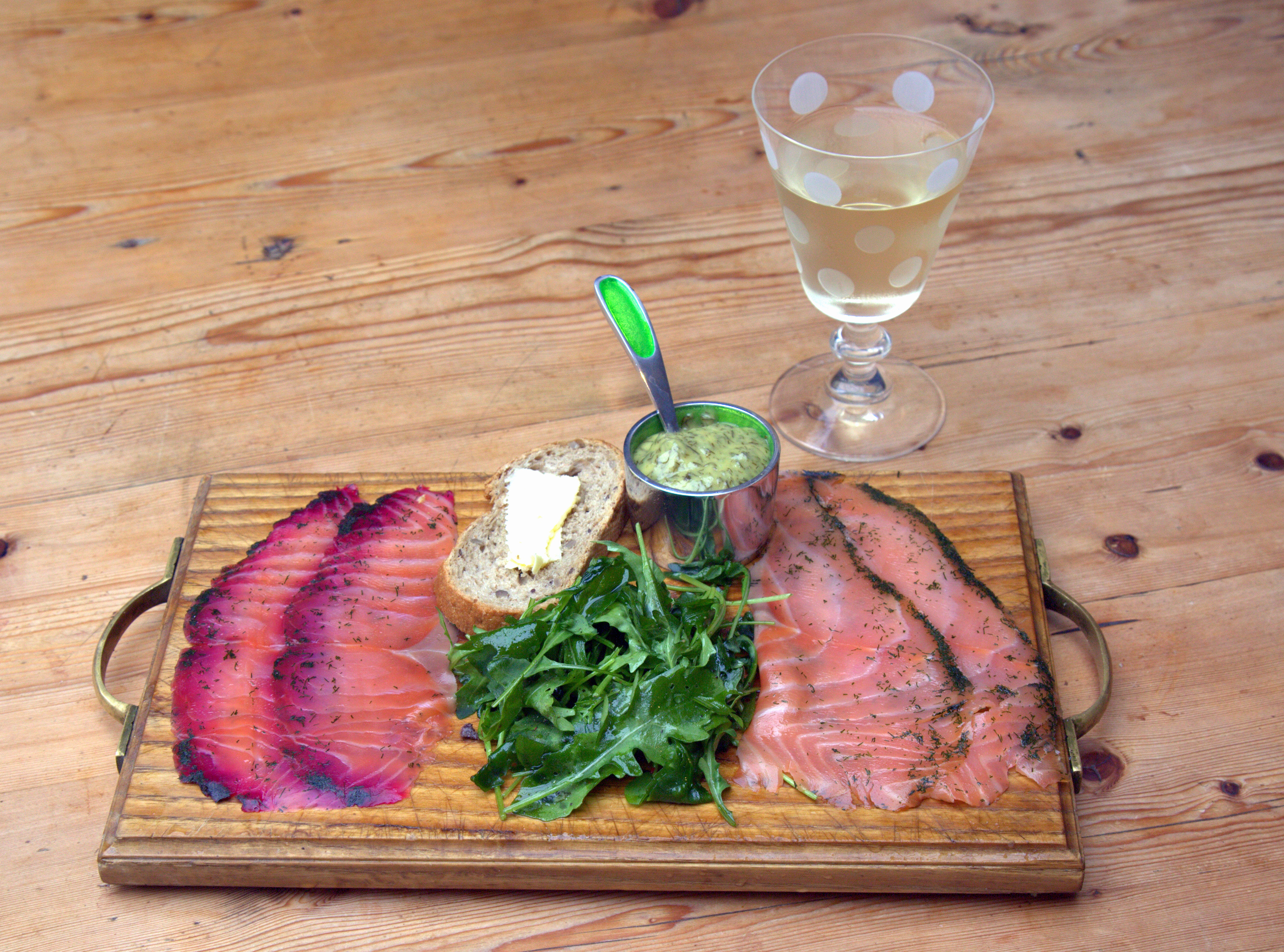 Beetroot Gravadlax D-Cut (500g) – Chesil Smokery